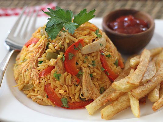 Treasures of Colombia: Rice and Chicken – Arroz con Pollo (Colombian ...